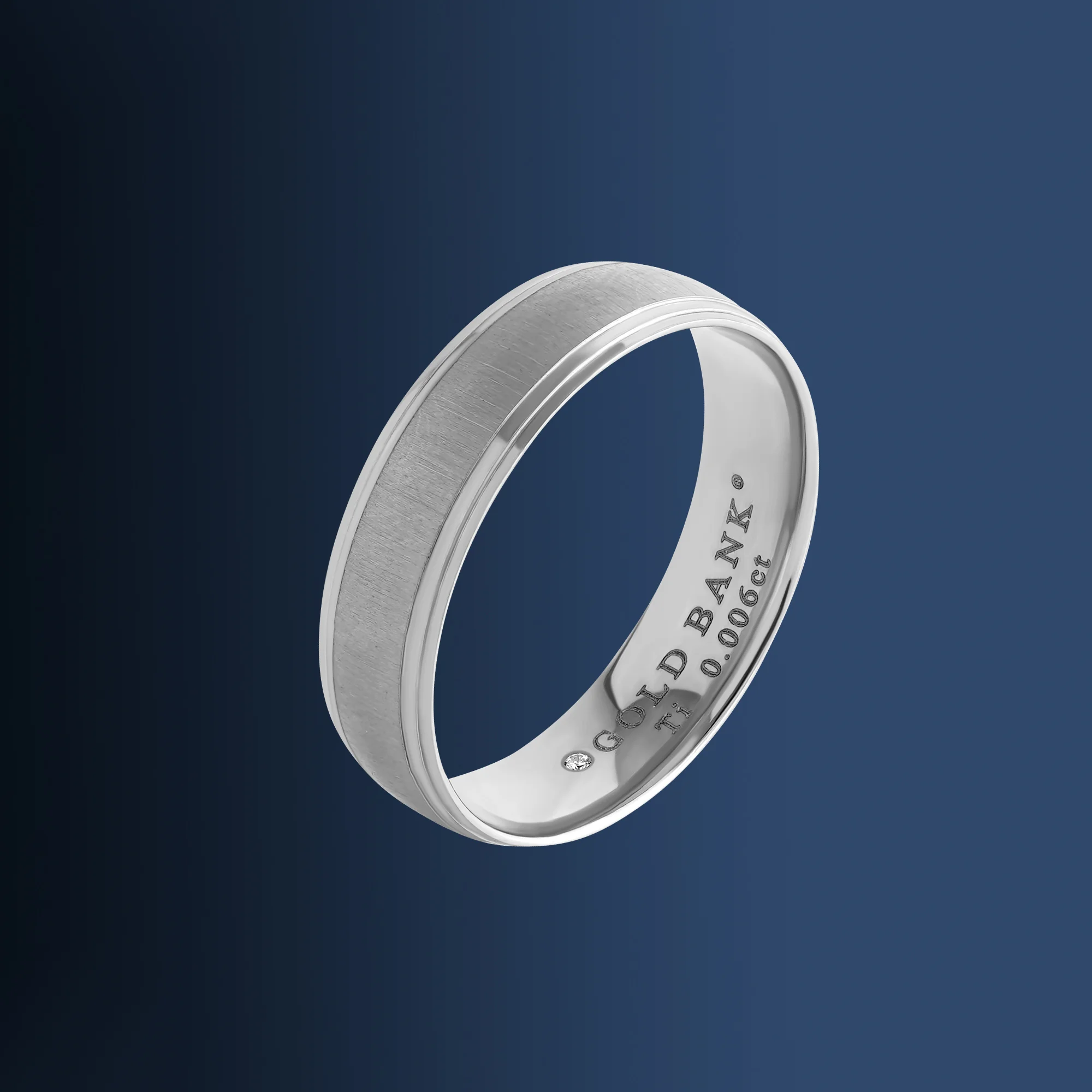 Vanguard Titanium Band - Gold Bank