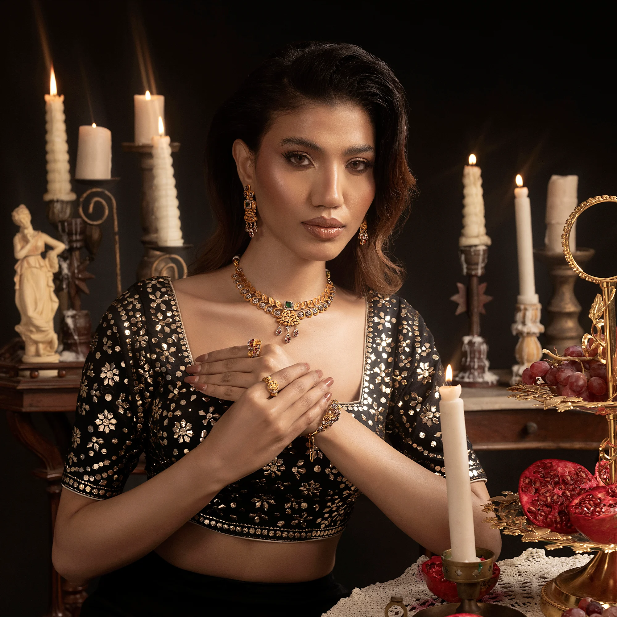 Royal Amour Bridal Set - Gold Bank