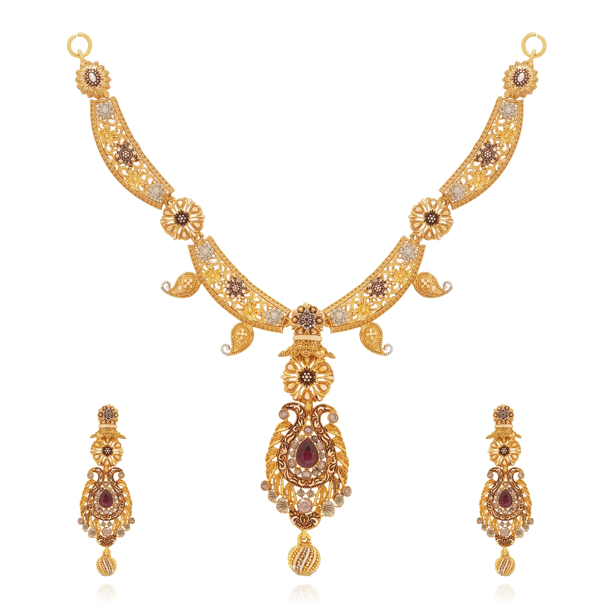 Ember Grace Necklace Set - Gold Necklace | Gold Bank