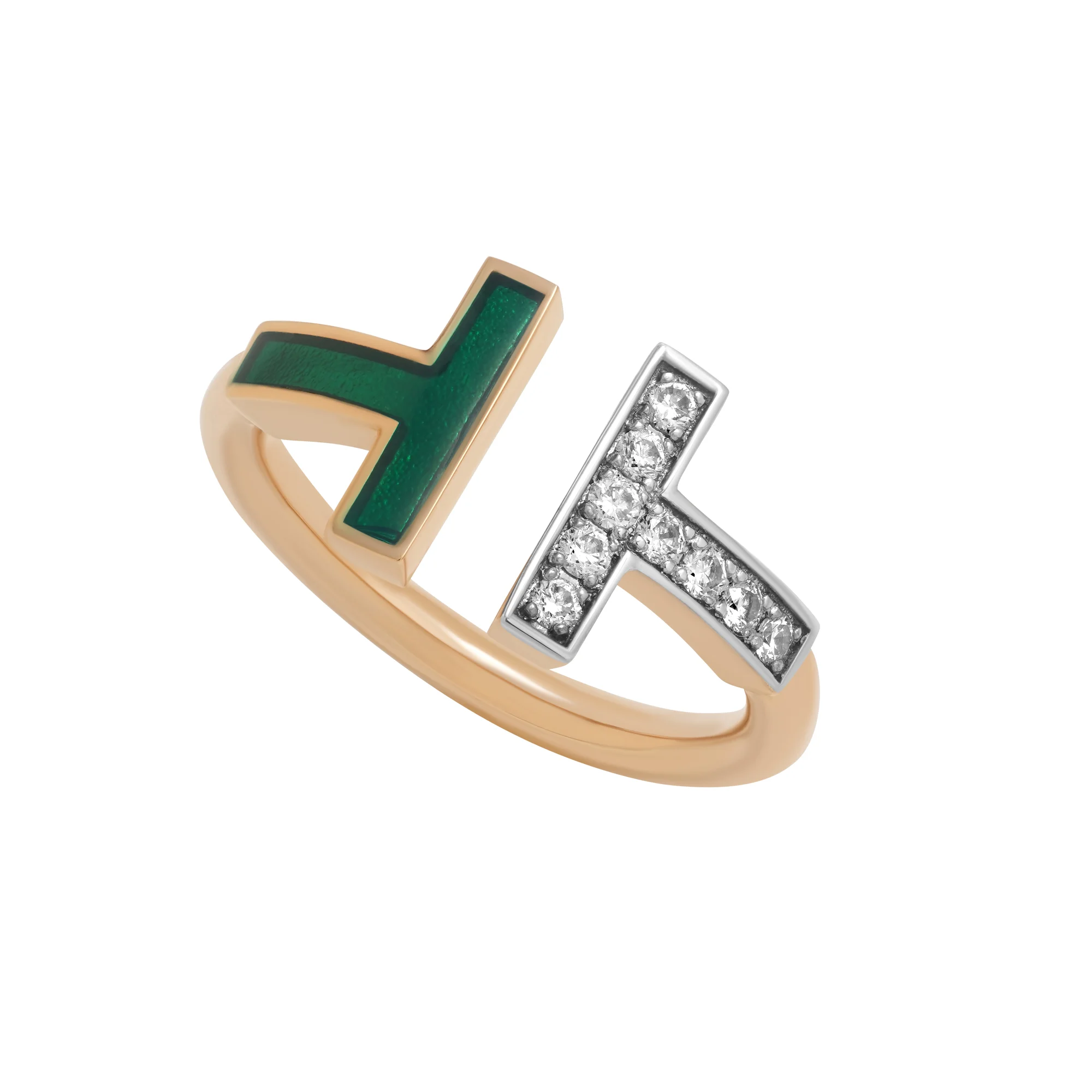 Emerald Edge Ring - Diamond Ring | Gold Bank