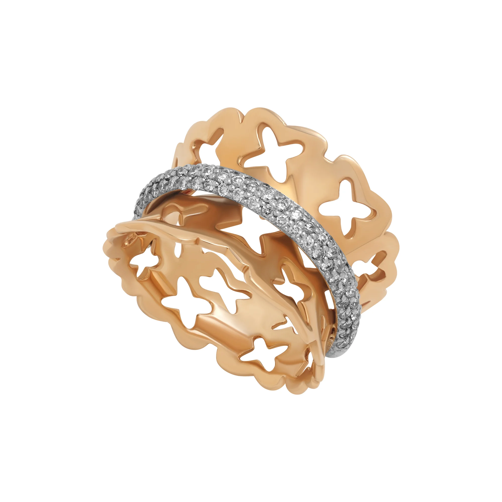 Astria Lace Ring - Diamond Ring | Gold Bank